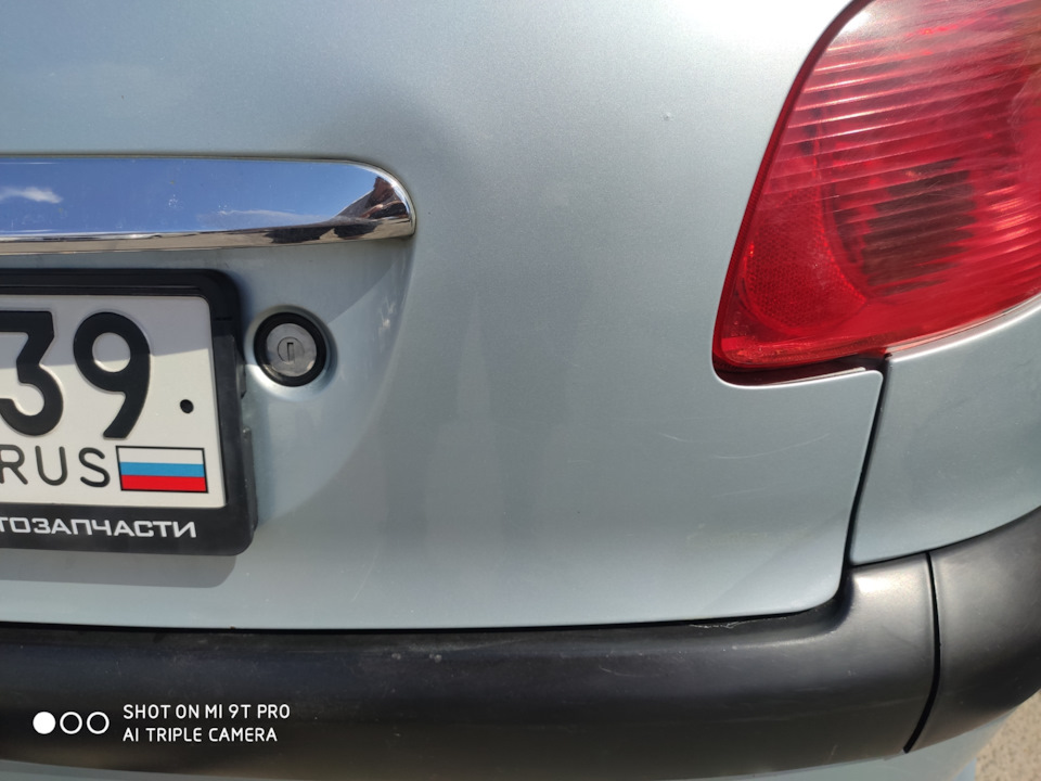 63. Шильдик на месте — Peugeot 206 Sedan, 1,4 л, 2007 года | своими ...