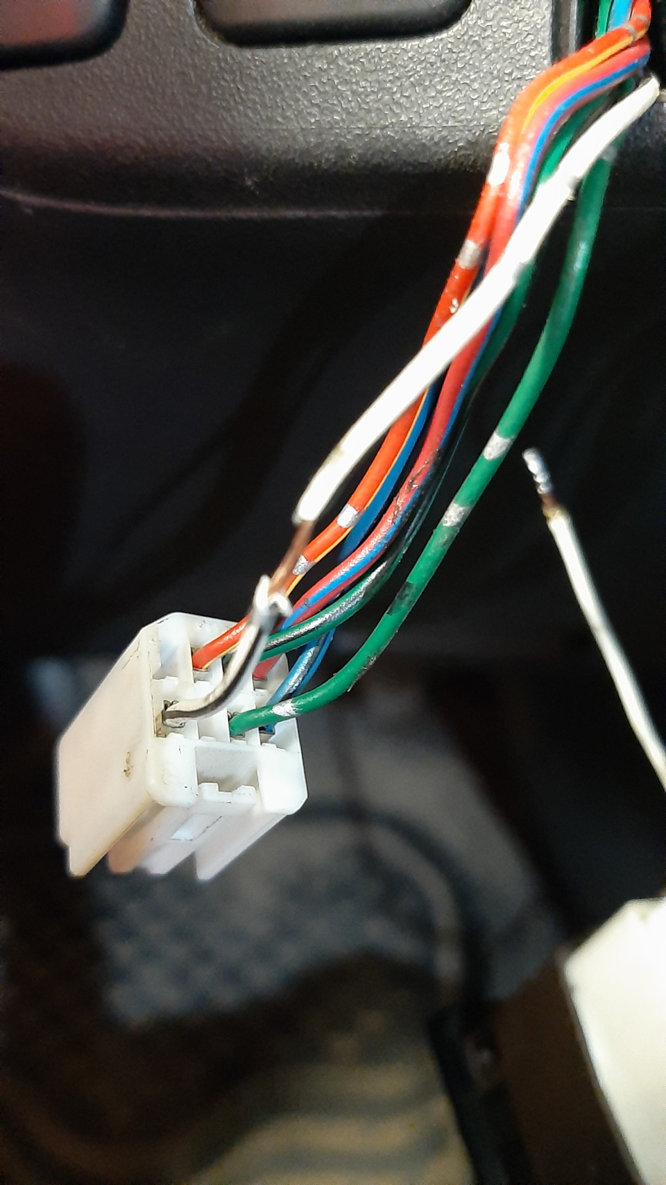 Пульт (блок) управления зеркалами с подсветкой. — Toyota Wish (AE10), 1 ...