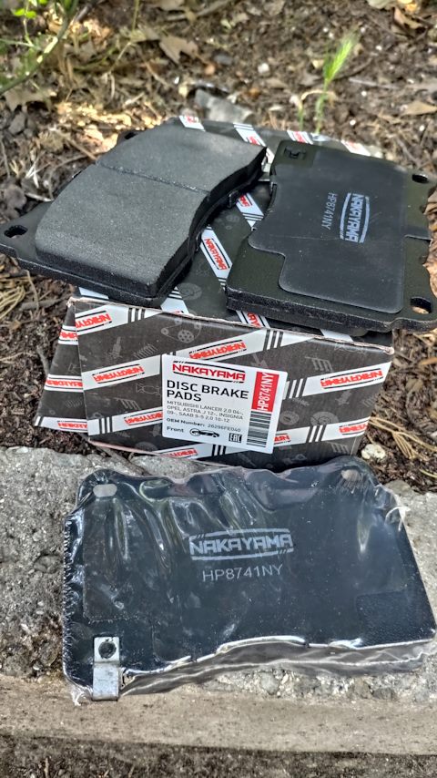 26296FE040 Комплект тормозных колодок SUBARU | Запчасти на DRIVE2