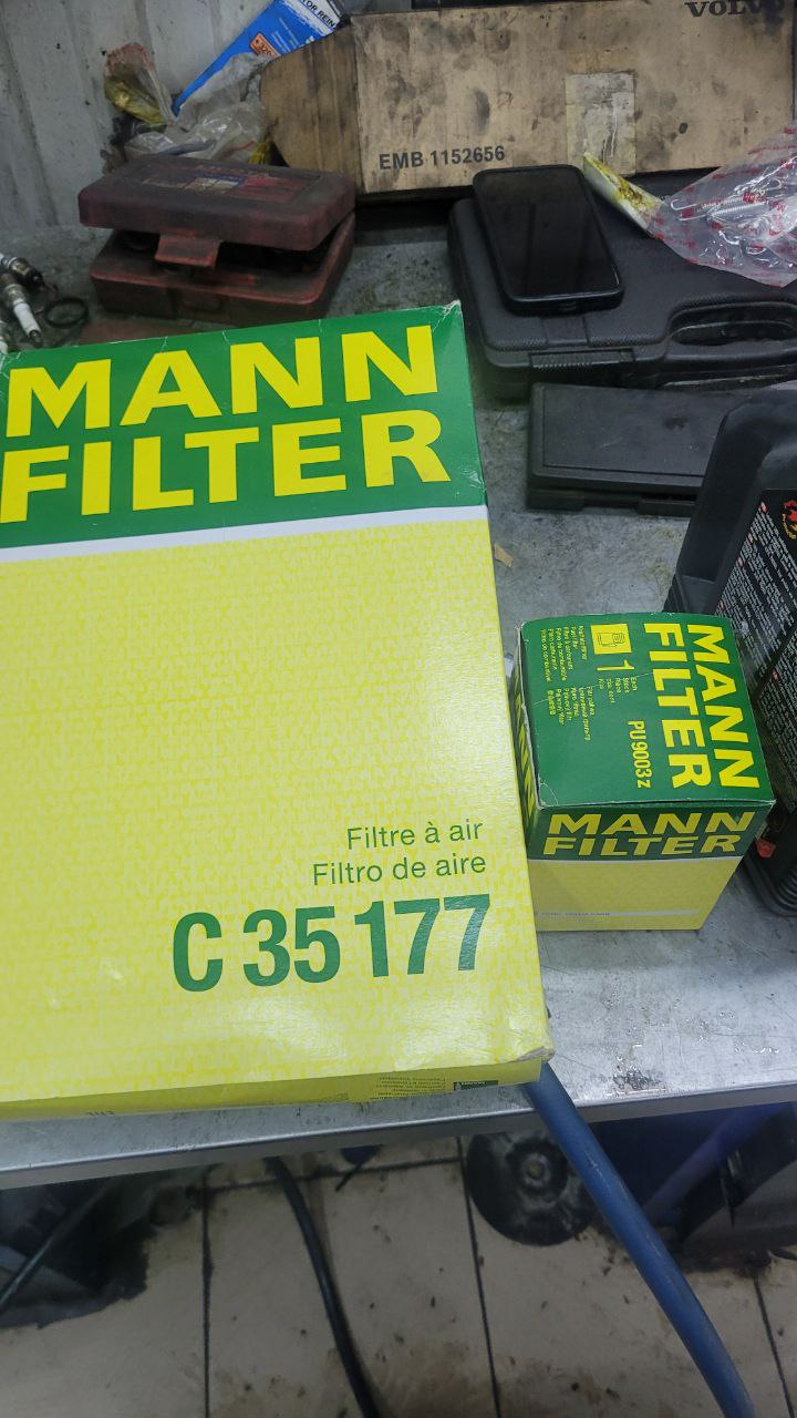 C35177 Воздушный фильтр MANN FILTER | Запчасти на DRIVE2