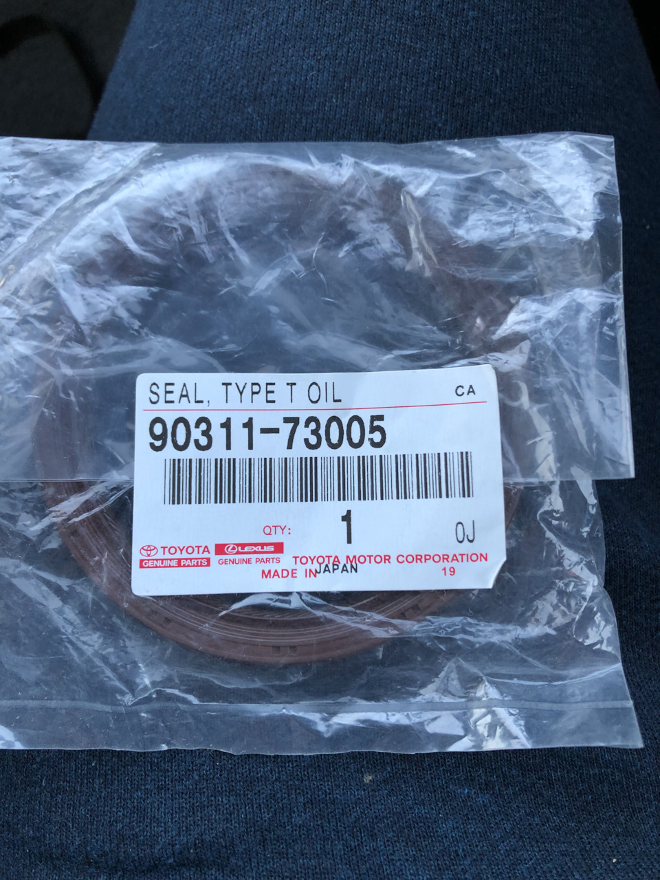 9031173005 Уплотняющее кольцо, коленчатый вал TOYOTA LEXUS | Запчасти ...