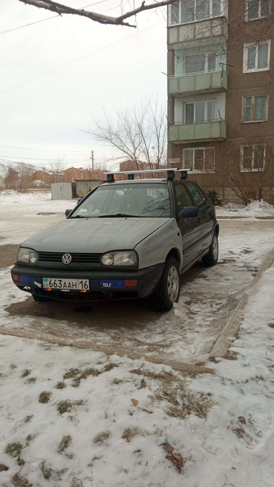 Рейлинги… — Volkswagen Golf Mk3, 2 л, 1994 года | аксессуары | DRIVE2