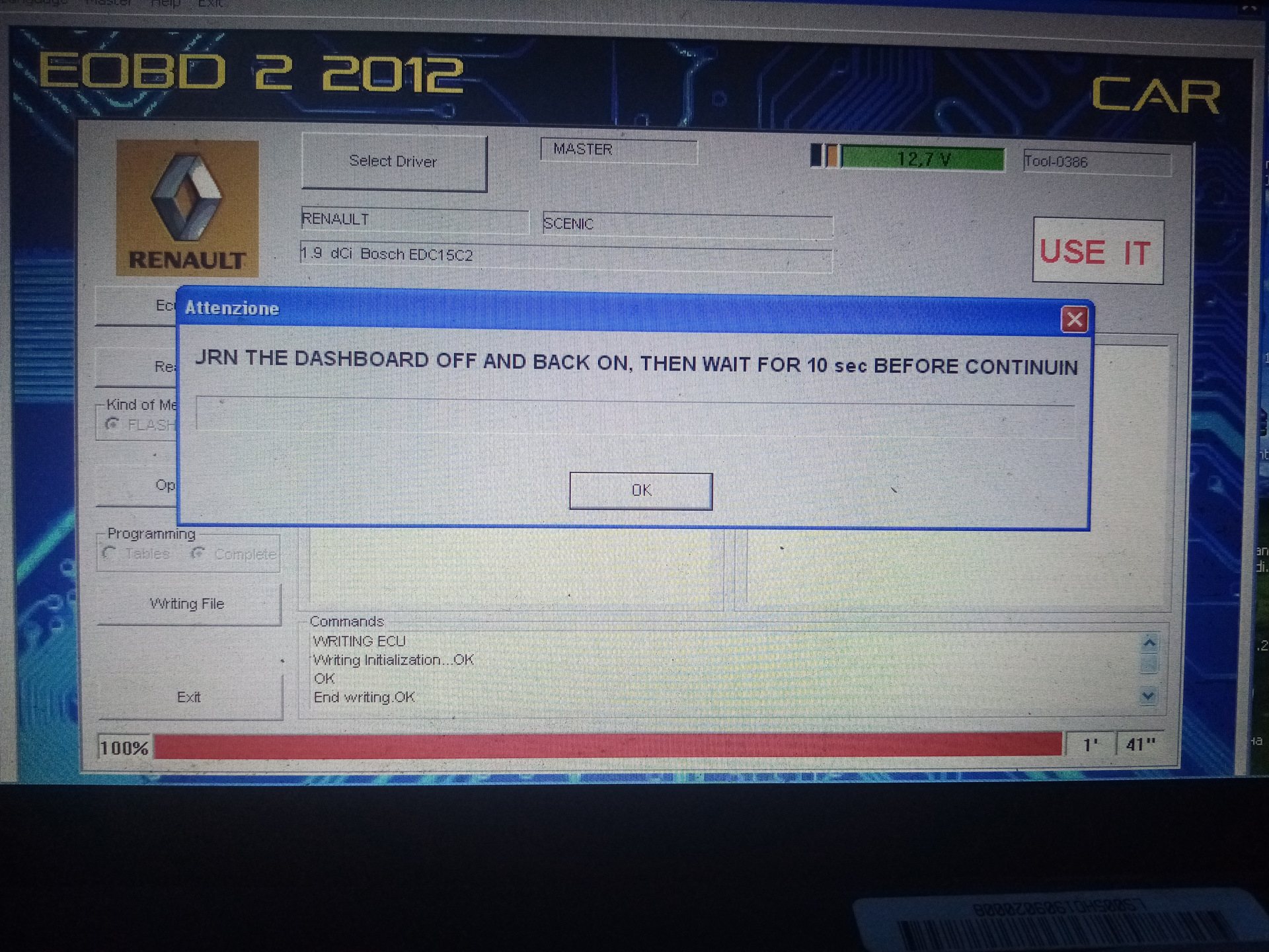 Chip tuning egr off Renault scenik 1.9 dci efc15c2 — DRIVE2