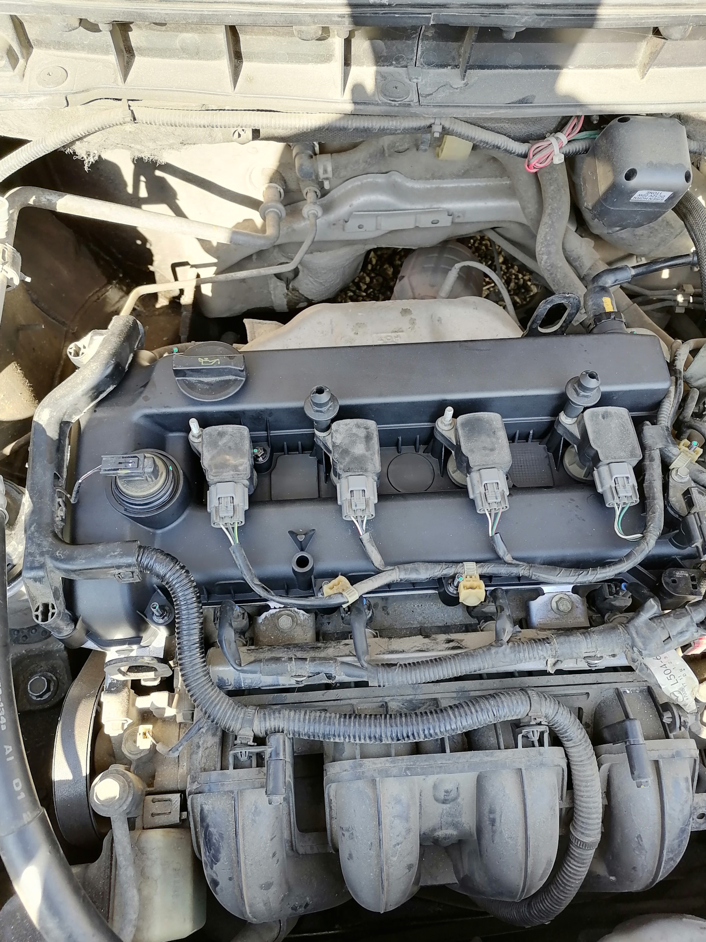 #14 Замена крышки клапанов mazda cx-7 2.5 — Mazda CX-7, 2,5 л, 2010 ...