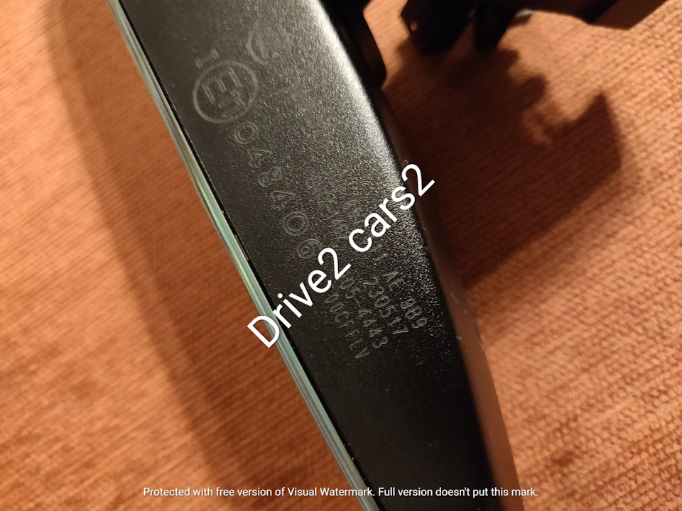 3G0857511AE9B9 Безрамочное зеркало VAG | Запчасти на DRIVE2