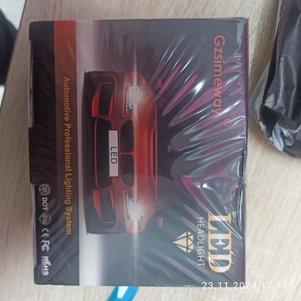 LED лампы в ближний свет. — Toyota Camry (XV50), 2,5 л, 2012 года ...