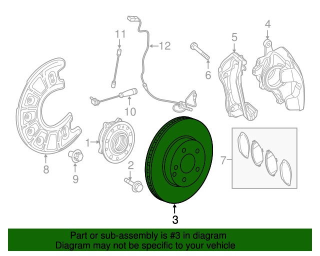 A0004212212 Диск тормозной Mercedes | Запчасти на DRIVE2