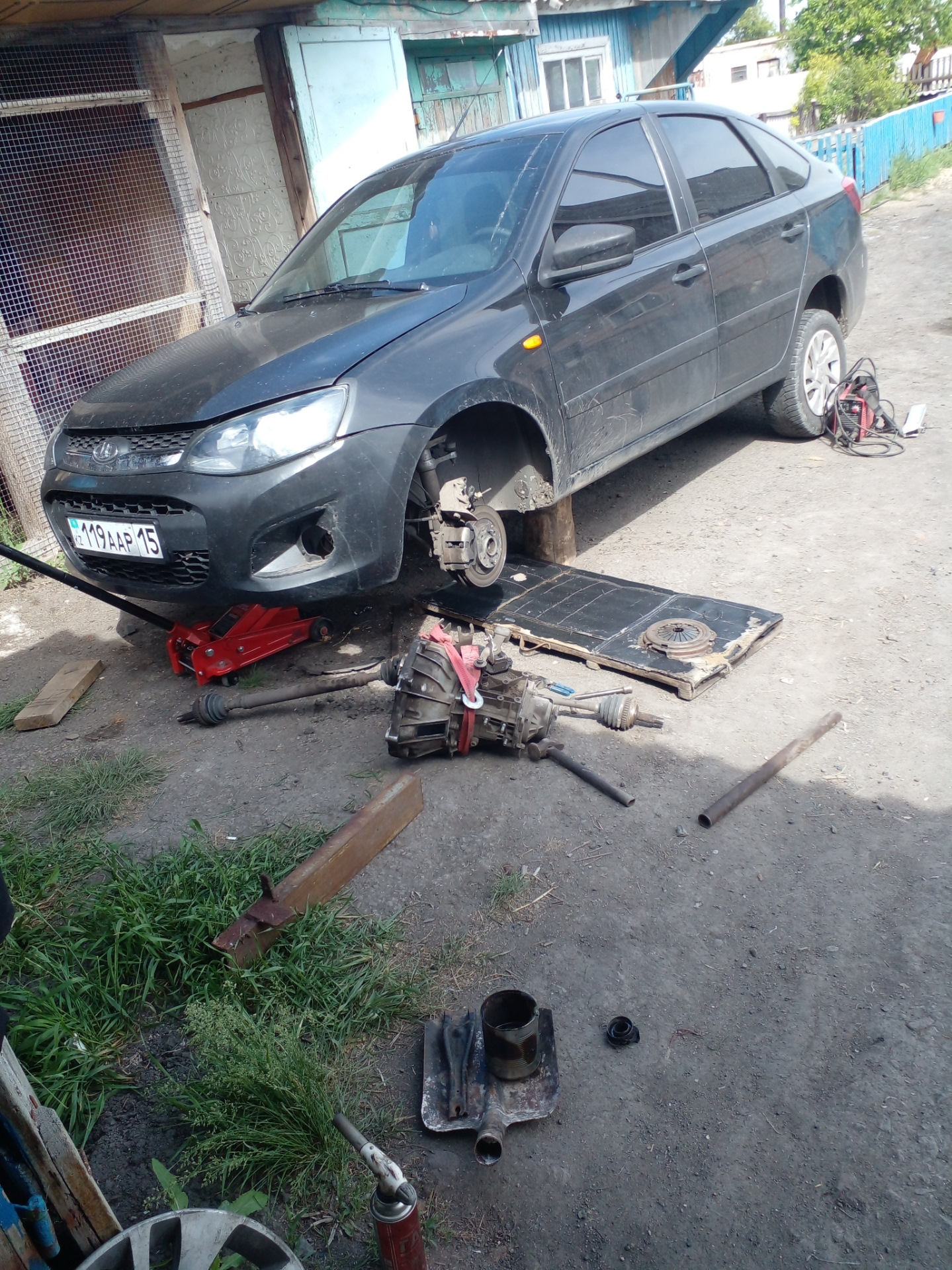 Выжимной зае.л! — Lada Гранта лифтбек, 1,6 л, 2015 года | своими руками ...