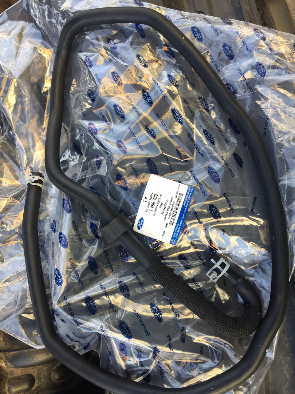 1490703 Шланг системы охлаждения Ford | Запчасти на DRIVE2