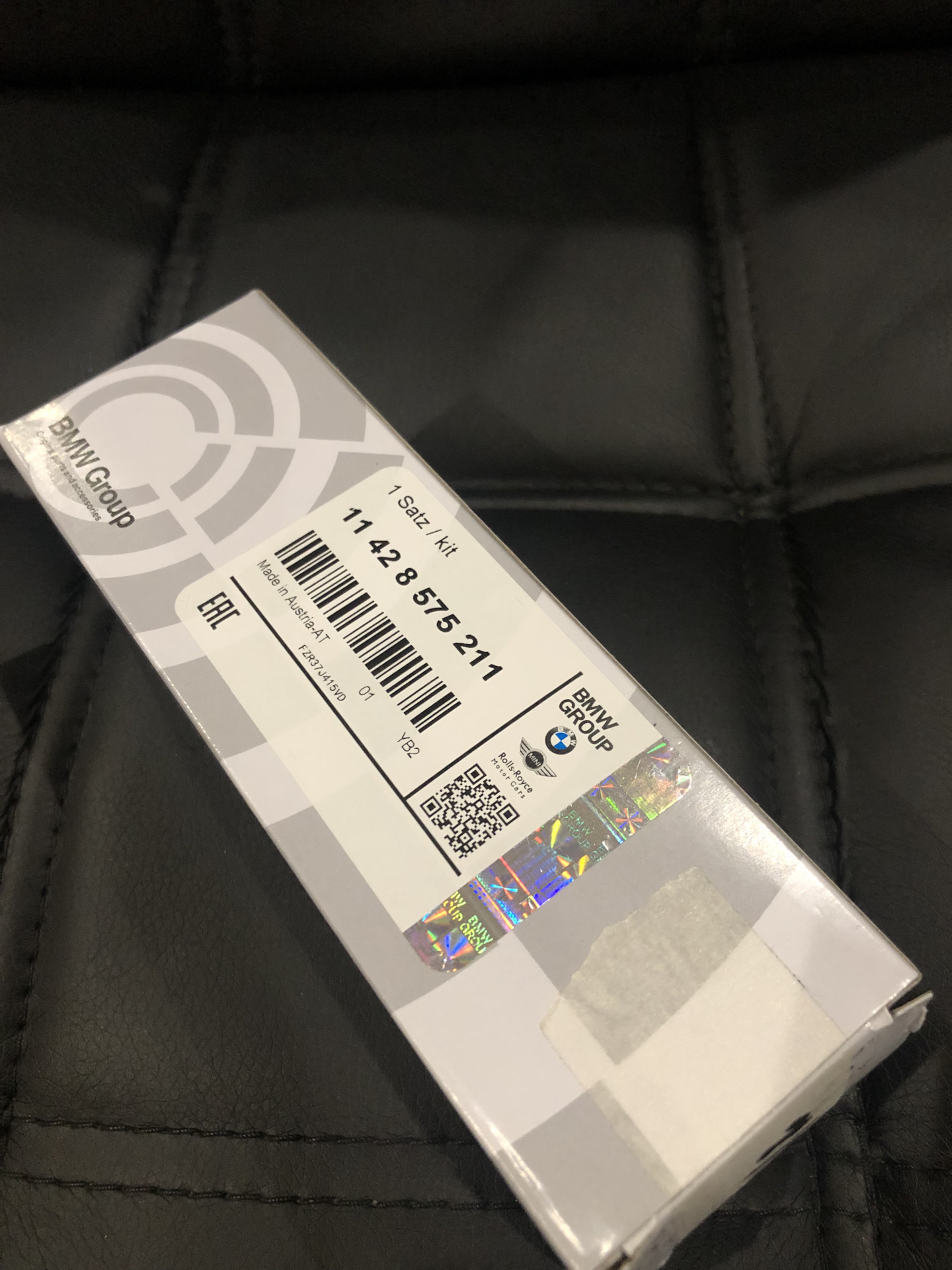 Оригинал или паль? — BMW 3 series (F30), 2 л, 2016 года | плановое ТО ...