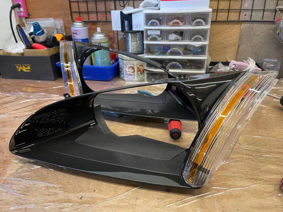 OSRAM bi led lens — Ford Focus Hatchback II, 1,8 л, 2006 года | тюнинг ...