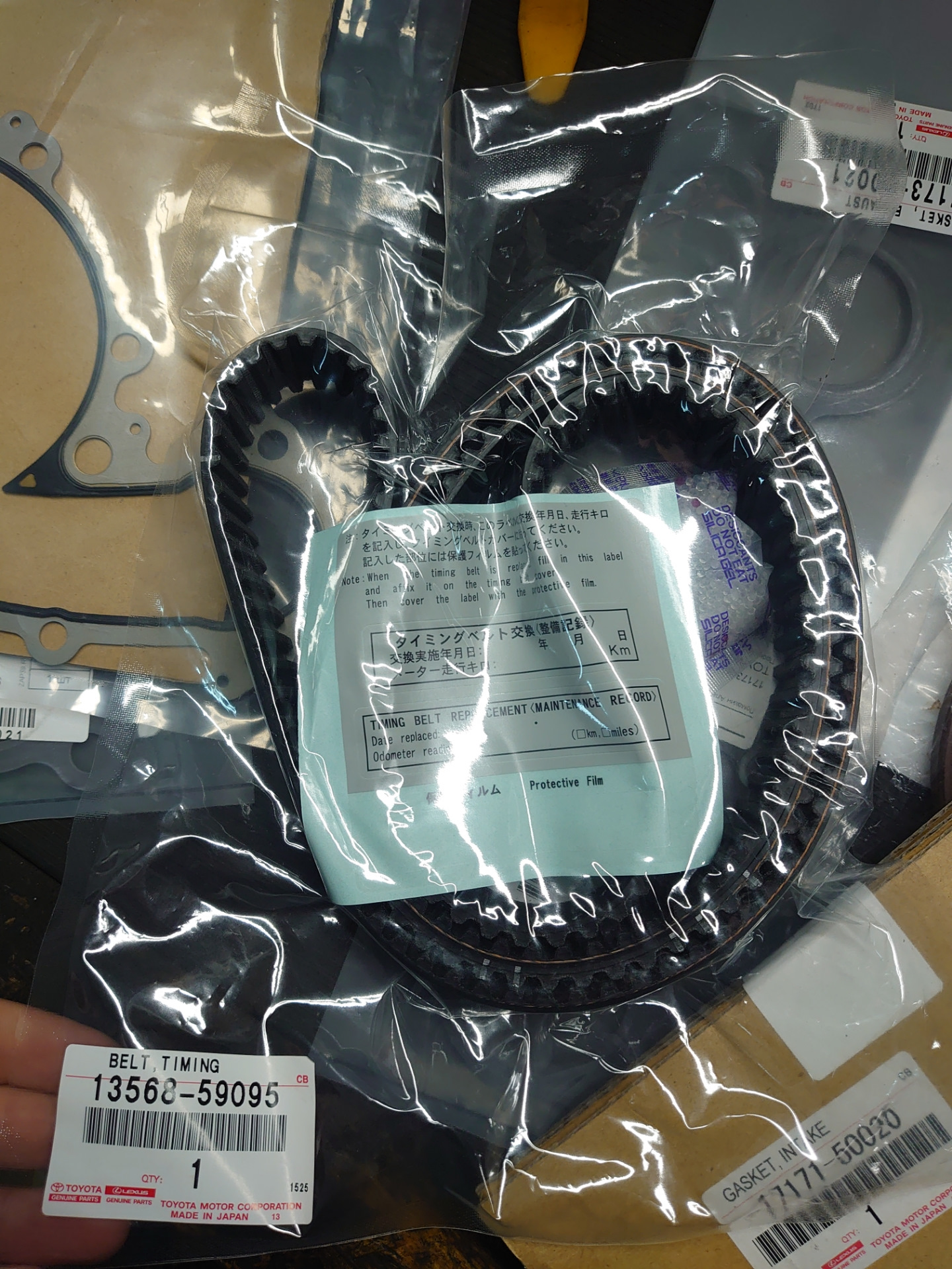 Замена двигателя — Lexus LS (UCF30), 4,3 л, 2003 года | плановое ТО ...