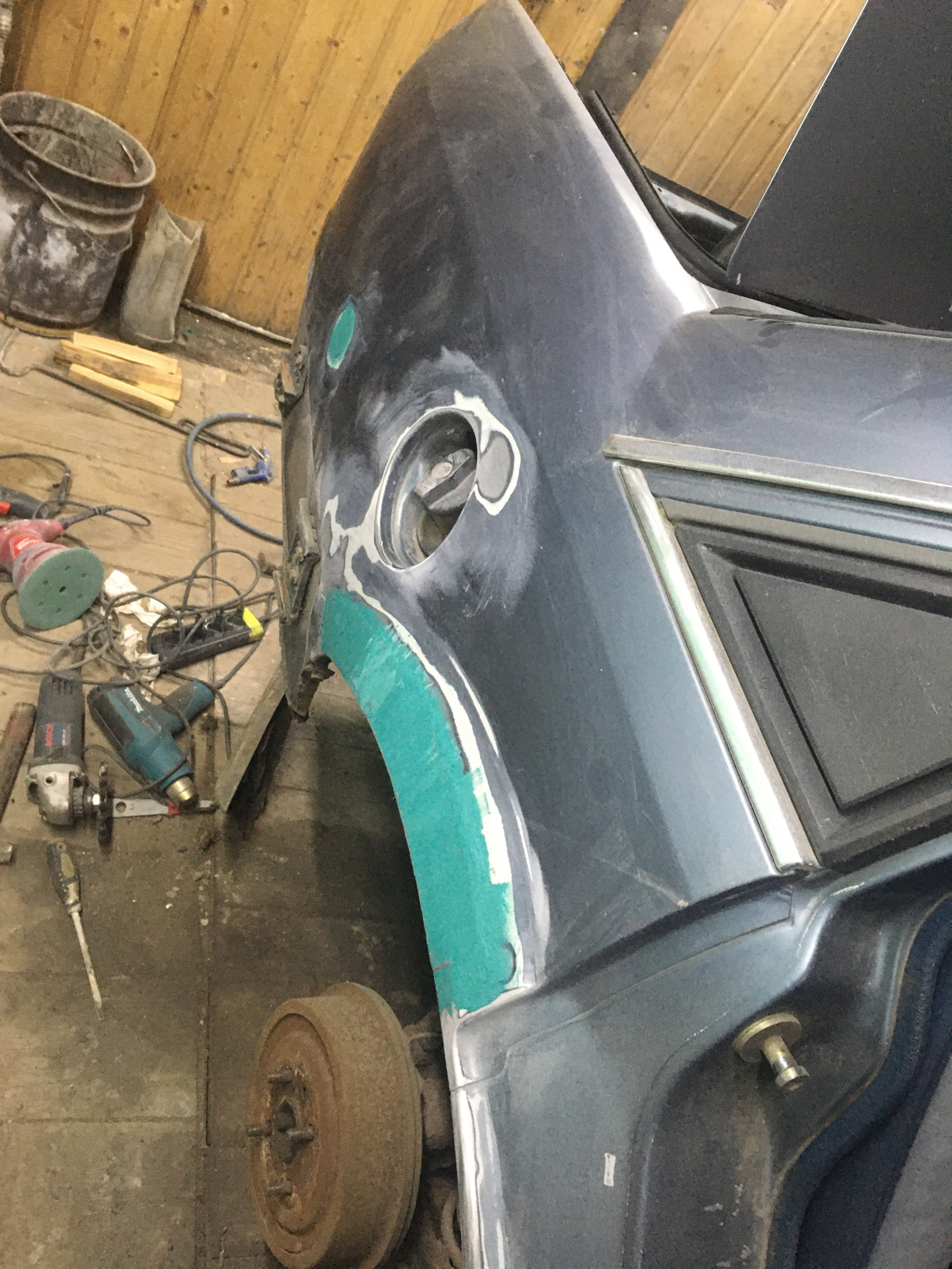 Новые тапки — Audi 100 (C3), 1,8 л, 1988 года | колёсные диски | DRIVE2