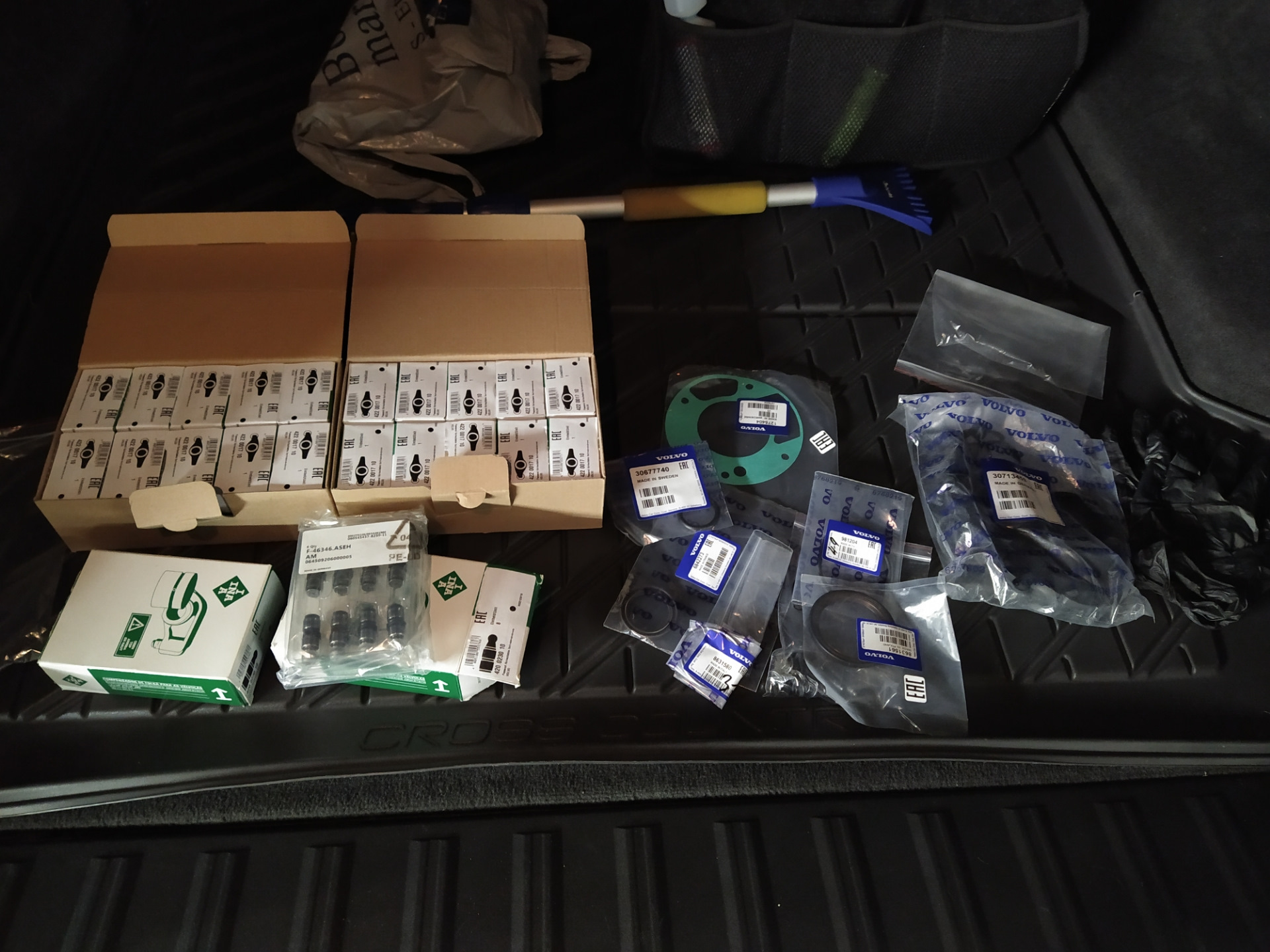 Гидрокомпенсаторы замена — Volvo XC90 (1G), 2,4 л, 2008 года | визит на ...