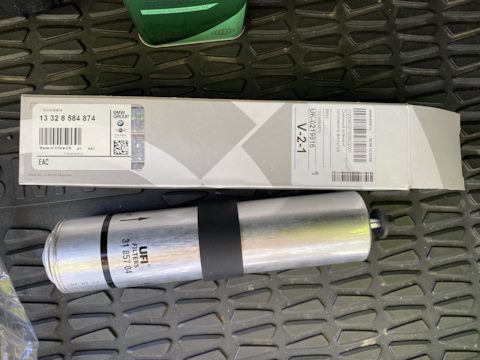 13328584874 Сменный элемент топливного фильтра BMW | Запчасти на DRIVE2