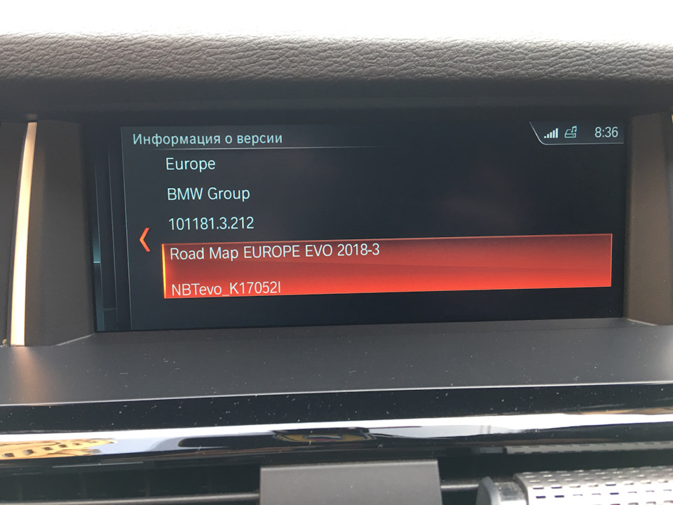 Road map Europe evo 2018-3 — BMW X3 (F25), 2 л, 2016 года | своими ...