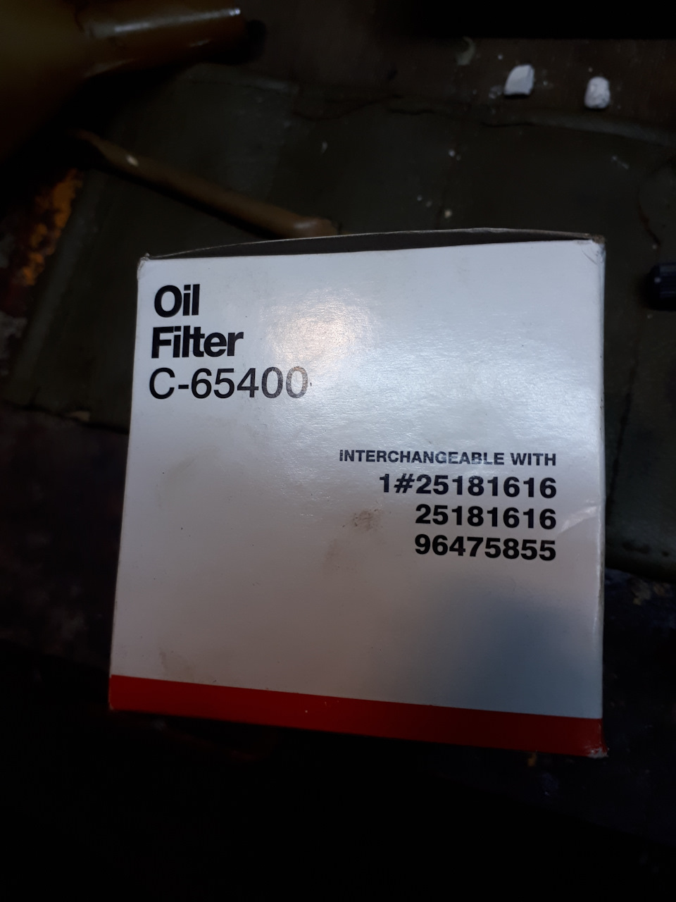 25181616 Фильтр масляный GM | Запчасти на DRIVE2