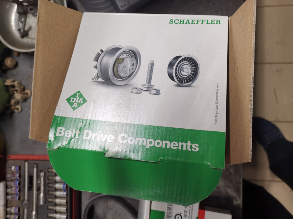 Заменил цепь грм и ремень приводной, ролик и натяжитель. — Volkswagen ...