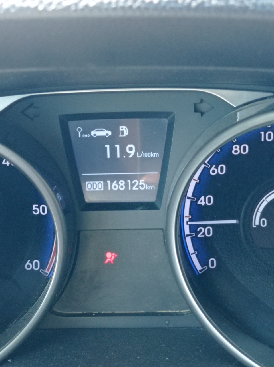 Передние Диски и Колодки 03.08.2021 168125км — Hyundai ix35, 2 л, 2010 ...