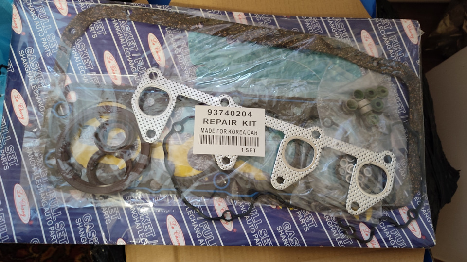 93740204 Набор прокладок двигателя GM | Запчасти на DRIVE2