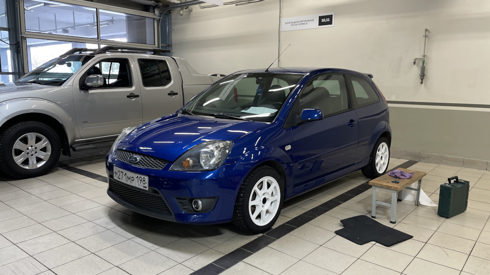 Ford Fiesta ST (Mk V) 2.0 бензиновый 2008 | Performance Blue на DRIVE2