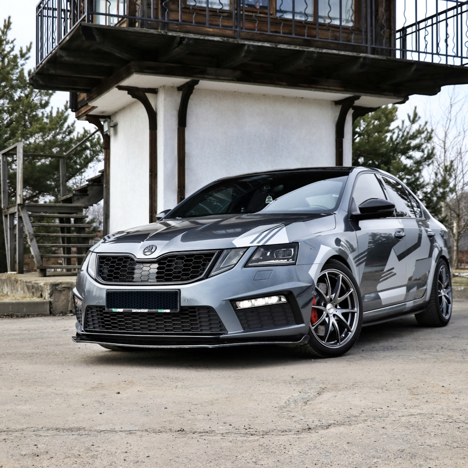 RAYS Volk Racing G25 Forged vs Enkei PF01 MAT — Зима/Лето 2021 — Skoda Octavia A7 Mk3, 1,8 л ...