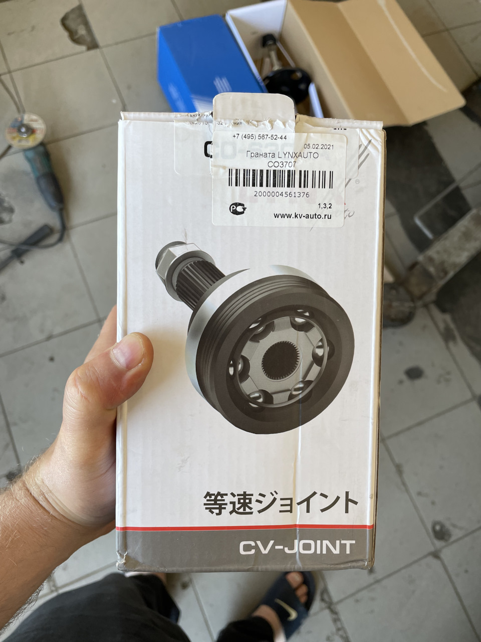CO3707 ШРУС наружный LYNXauto | Запчасти на DRIVE2