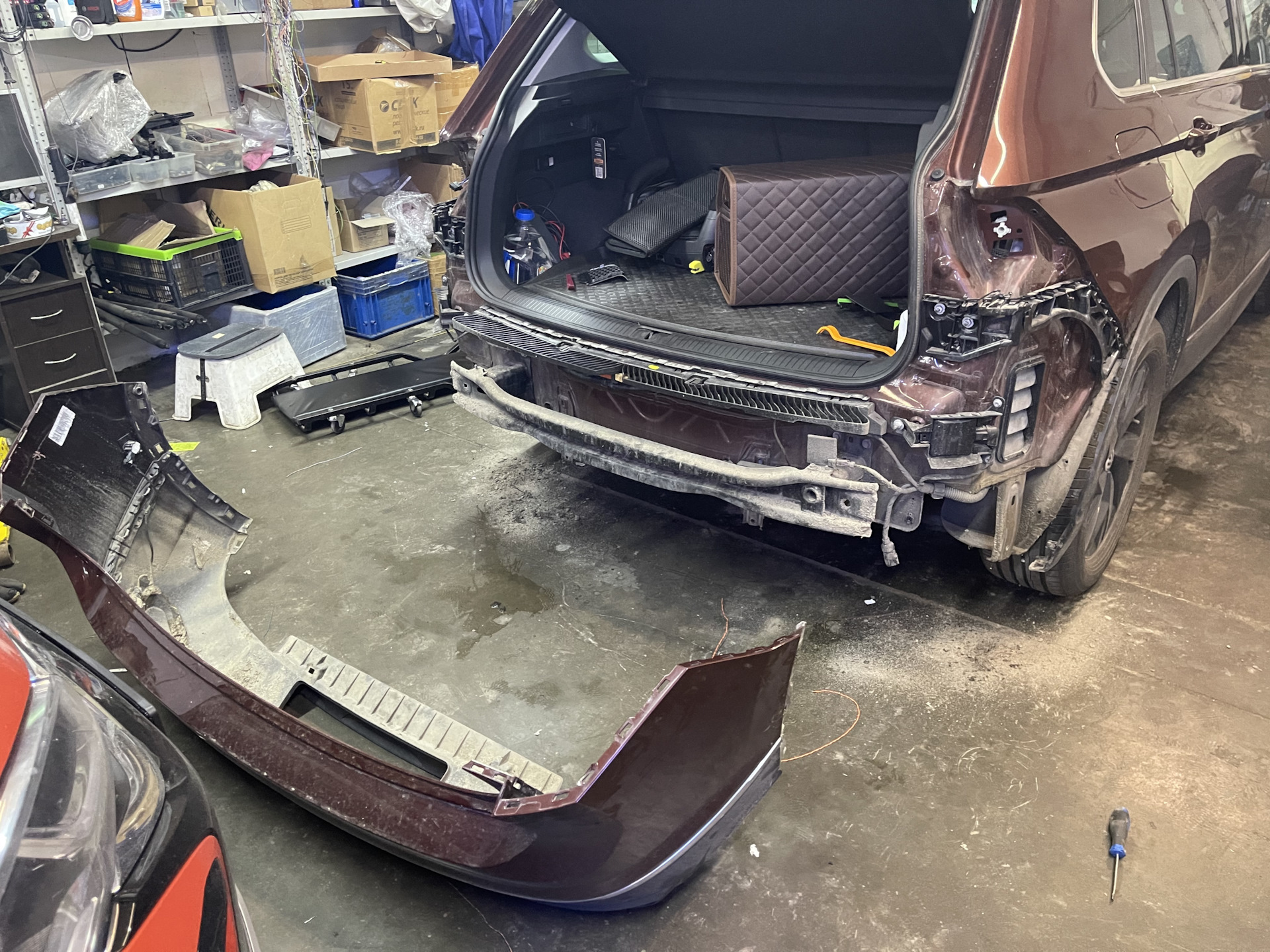 0x11 — *Retrofit* Easy Open — Volkswagen Tiguan (2G), 2 л, 2021 года ...