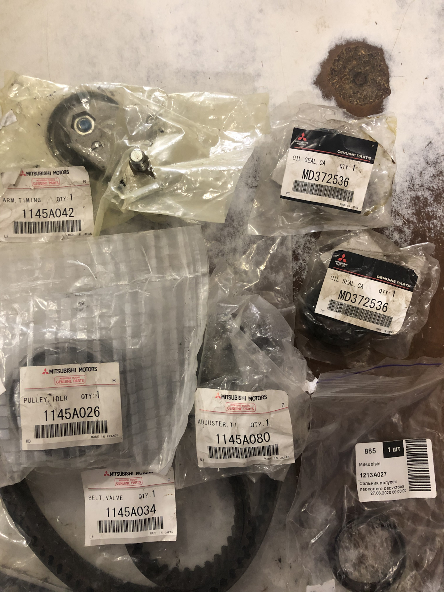 Плановое ТО — Mitsubishi Outlander XL, 3 л, 2007 года | плановое ТО ...