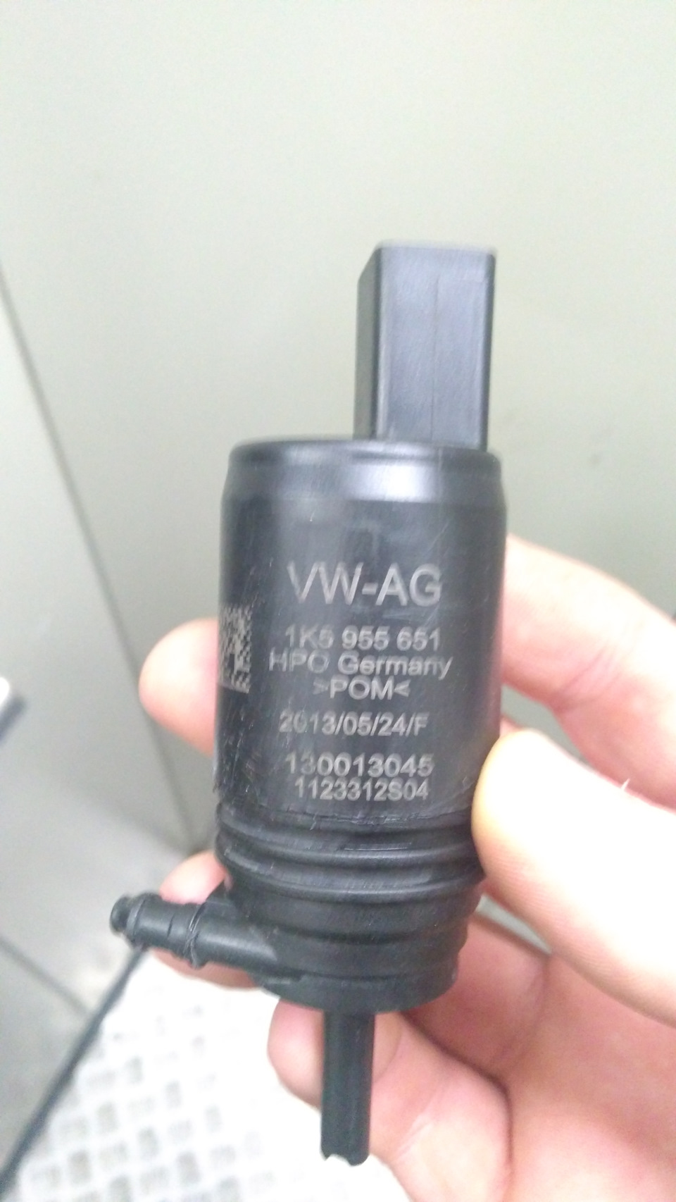 Отказ моторчика омывателя лобового стекла — Skoda Superb Mk2, 1,8 л ...