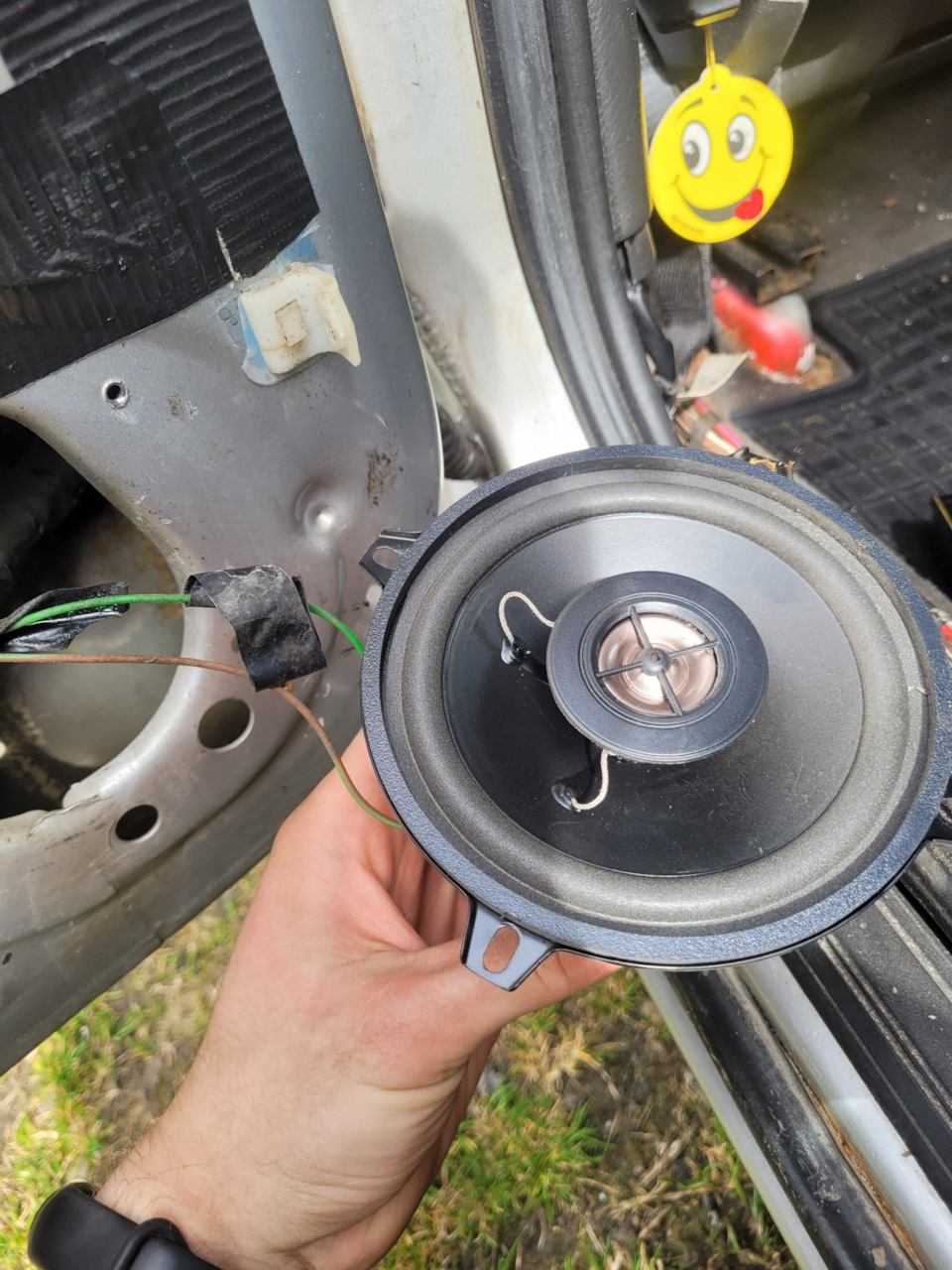 Задние динамики — Opel Omega B, 2,5 л, 2002 года | автозвук | DRIVE2