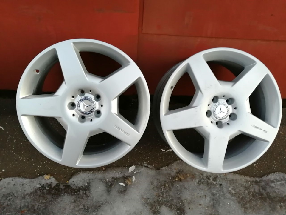 Литые диски 19 ET0 на Mercedes-Benz GL-Class (X164), Mercedes-Benz M ...
