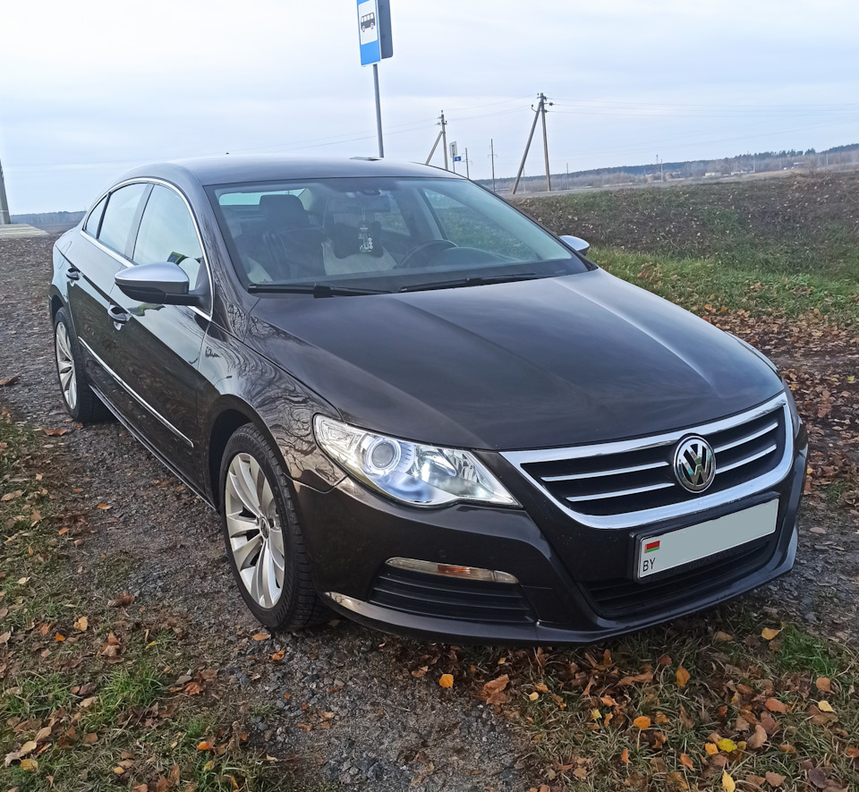 Шиномонтаж, присадка, щетки лобового. — Volkswagen Passat CC, 2 л, 2008 ...