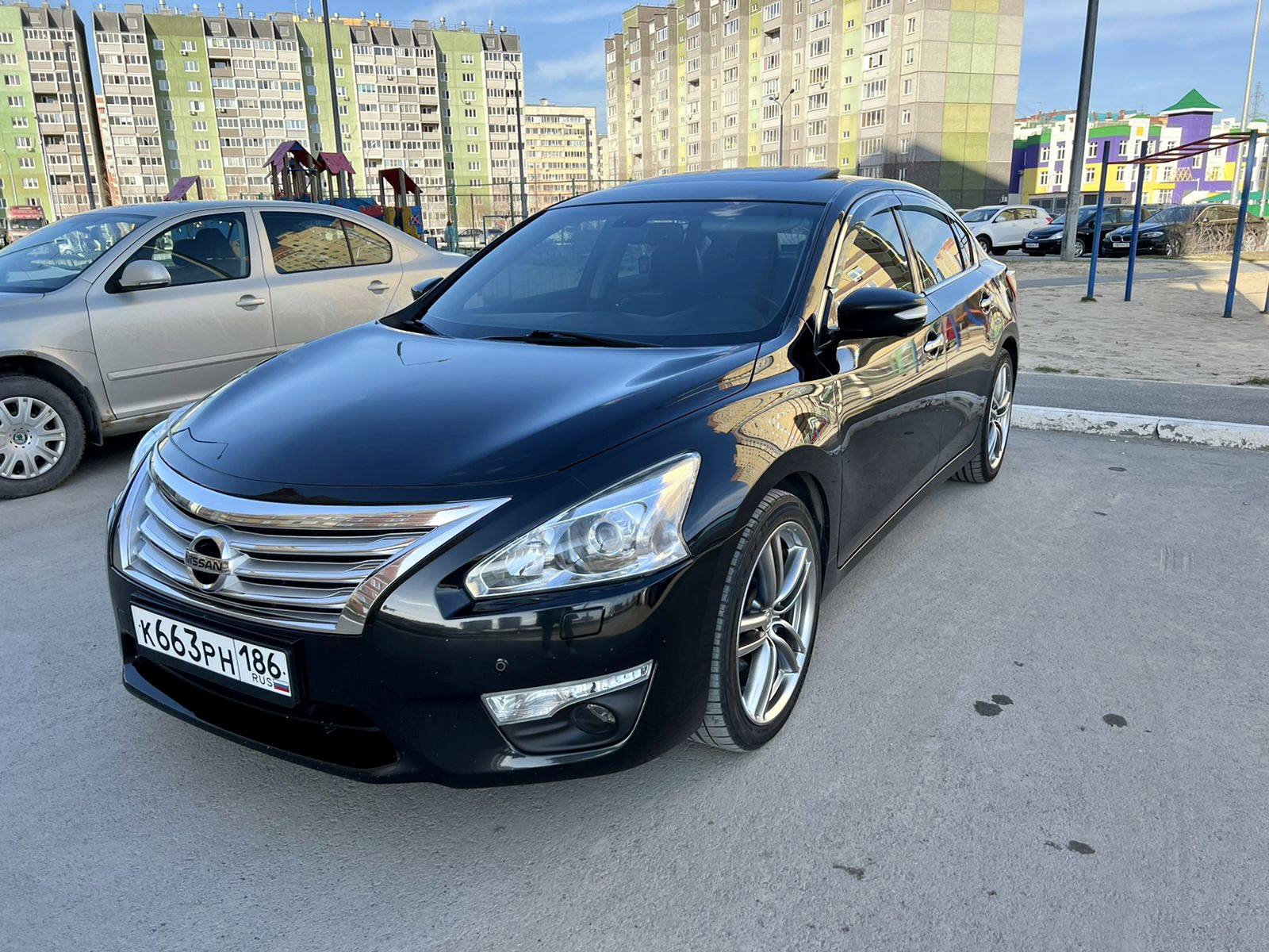 Диски к лету ждут свой момент — Nissan Teana L33 3 5 л 2014 года