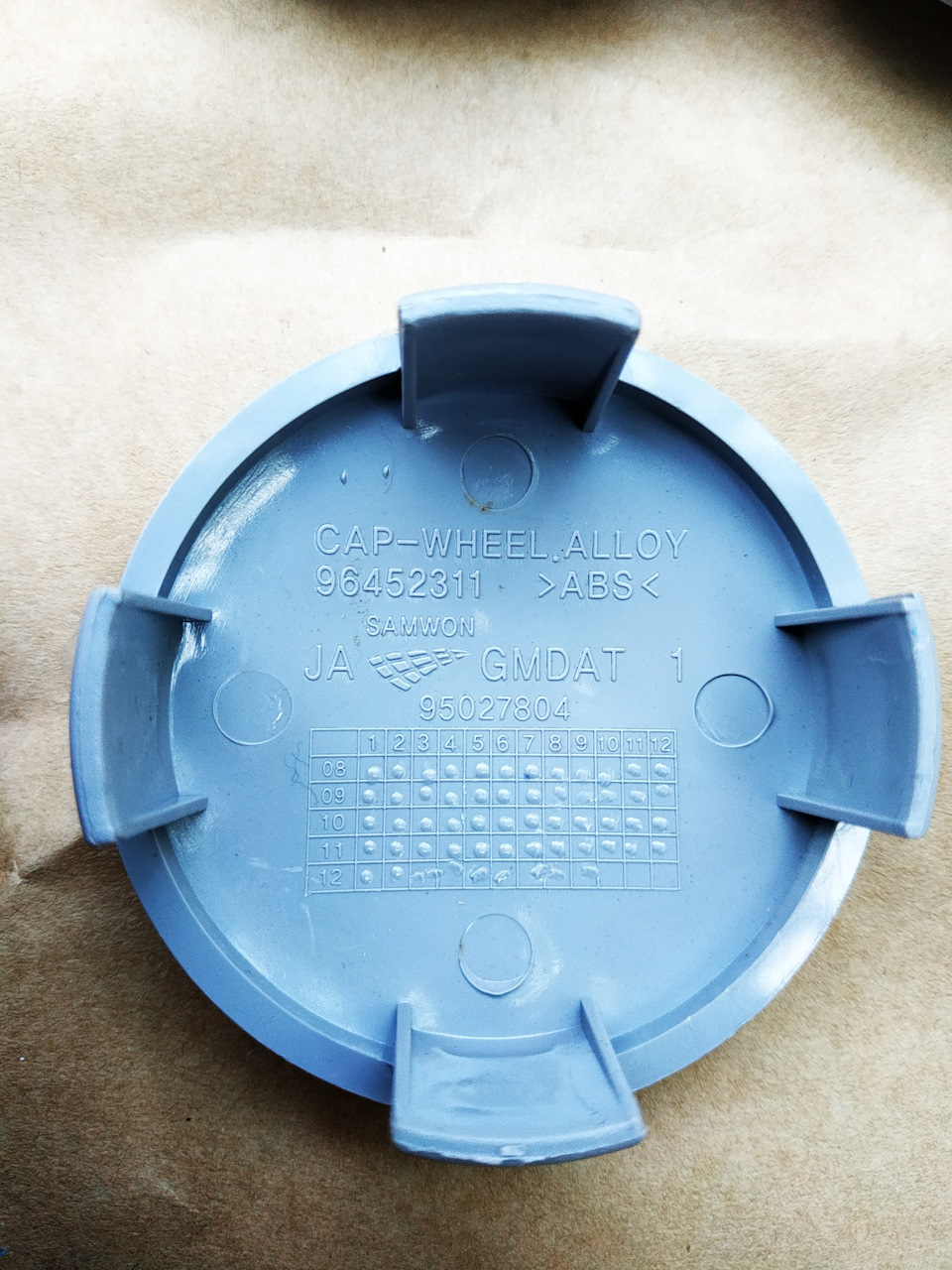 96452311 Колпачок колеса GM | Запчасти на DRIVE2