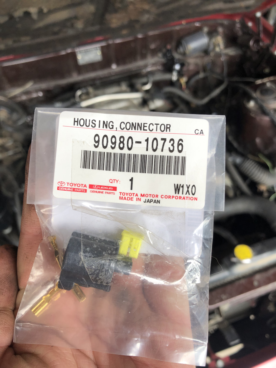 9098010736 Корпус, разъём TOYOTA LEXUS | Запчасти на DRIVE2