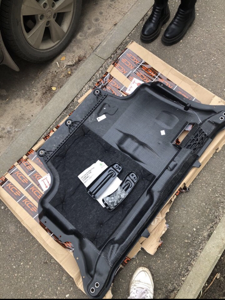 Композитная защита — Skoda Octavia A7 Mk3, 1,8 л, 2013 года ...