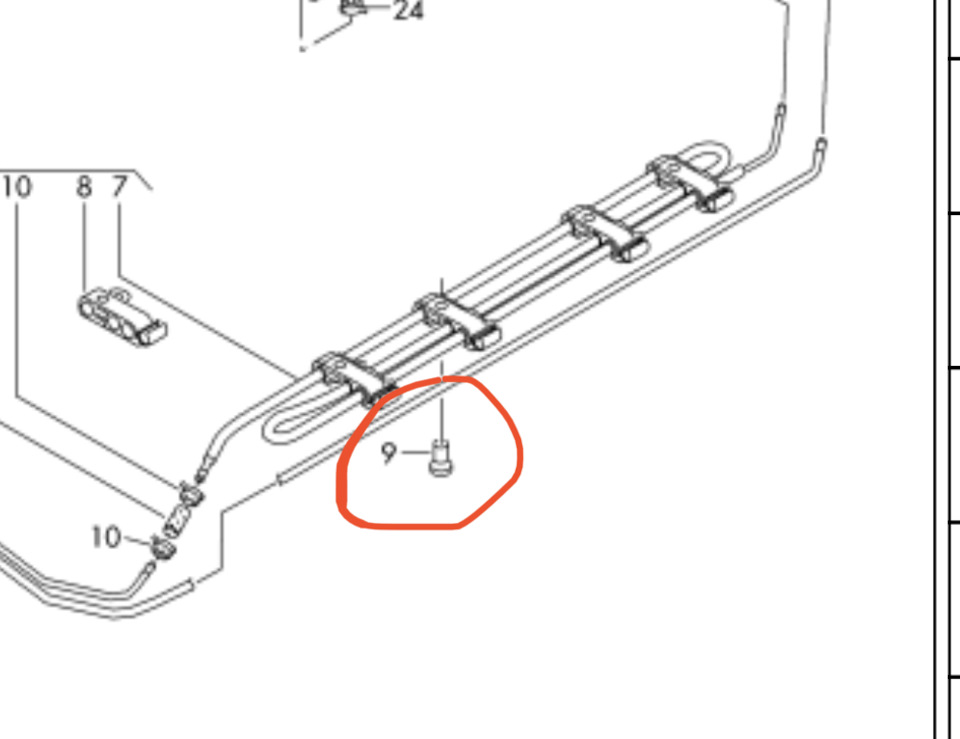 Течь теплообменника обратки топлива 4F0 203 572 E — Audi A6 Avant (C6 ...