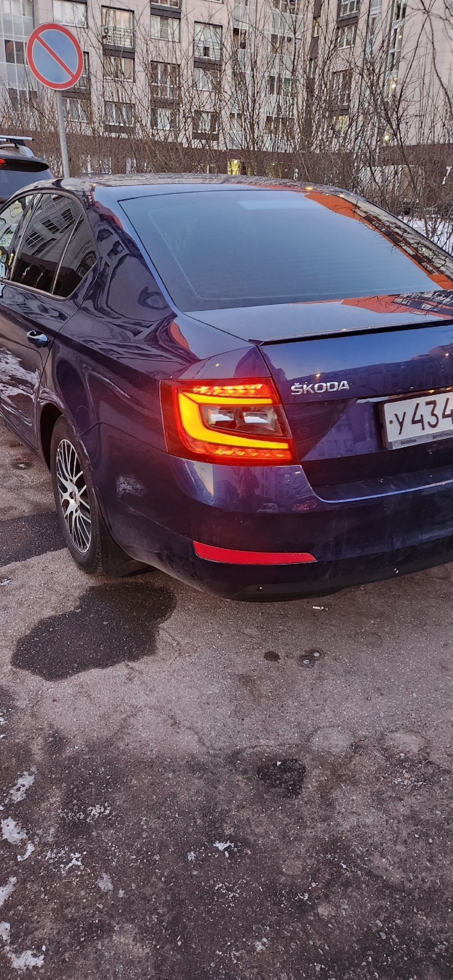 Hi led фонари — Skoda Octavia A7 Mk3, 1,8 л, 2014 года | стайлинг | DRIVE2