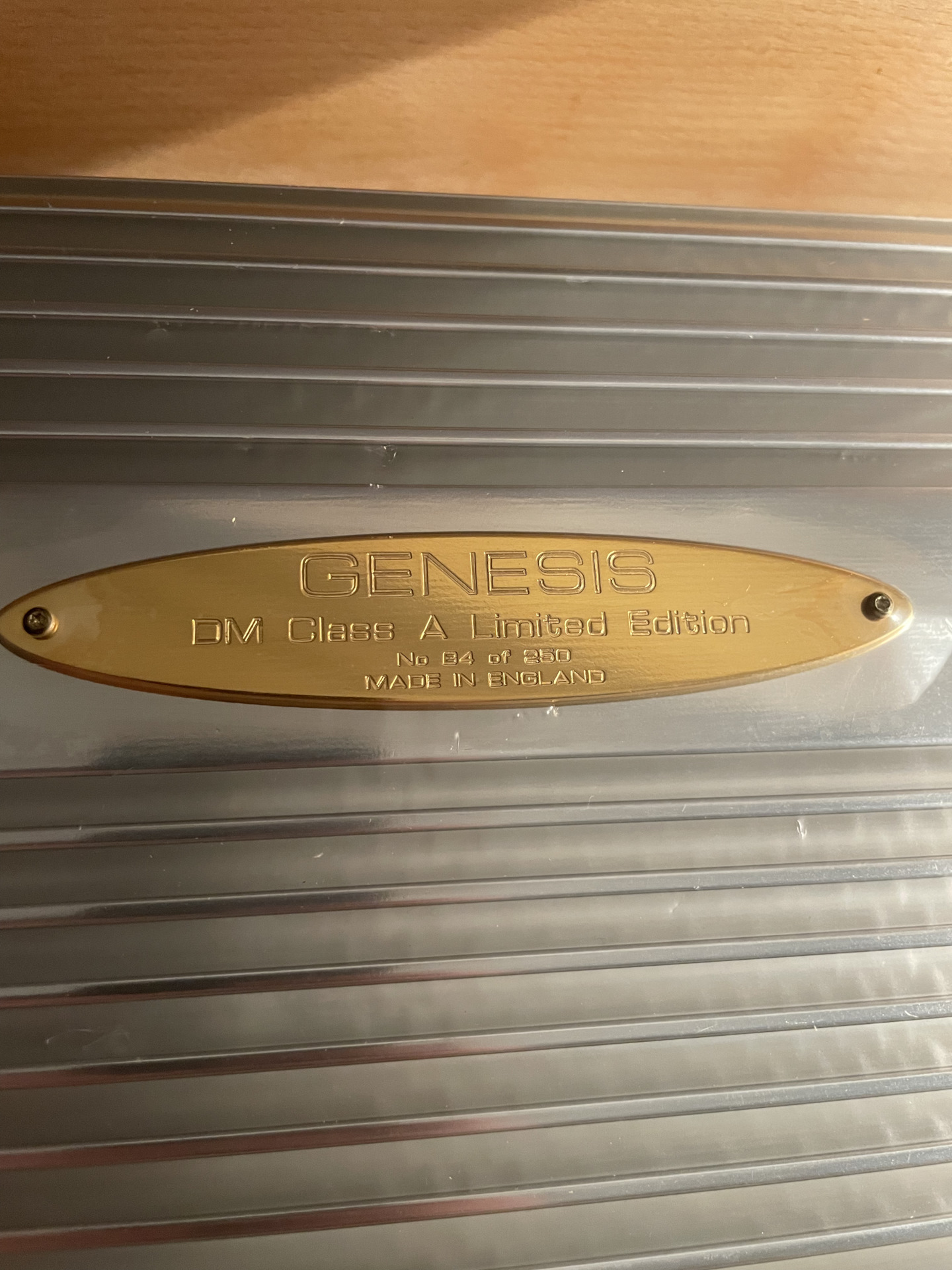 Genesis Dual Mono Class A Limited Edition — DRIVE2