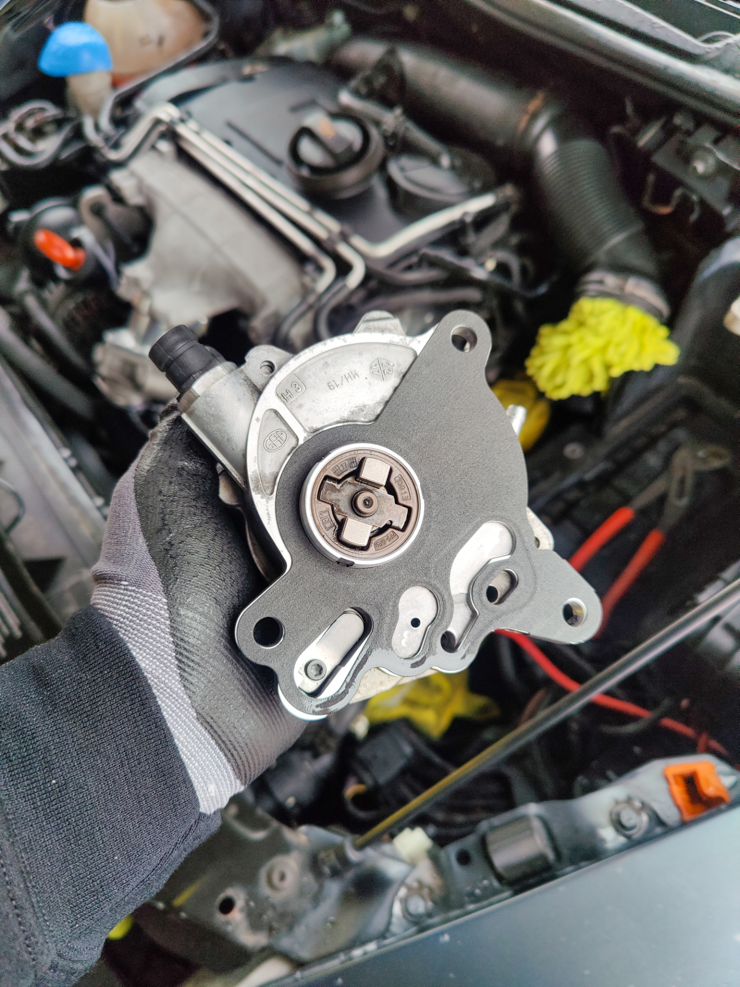 Замена прокладки ТНВД на 2.0tdi pd140 — Skoda Octavia A5 Mk2, 2 л, 2007 ...