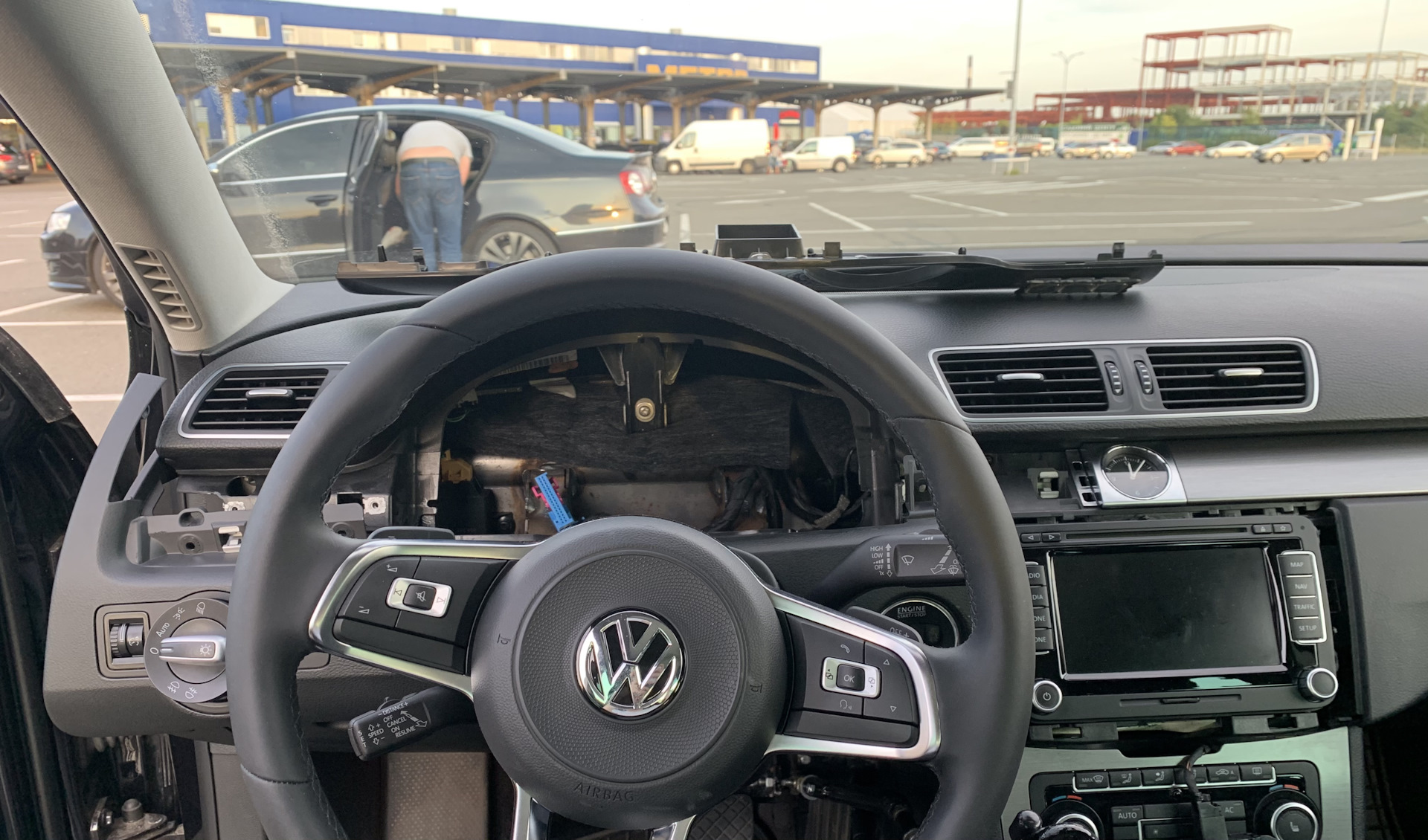 3D приборка для CDGA — Volkswagen Passat Variant (B7), 1,4 л, 2011 года ...