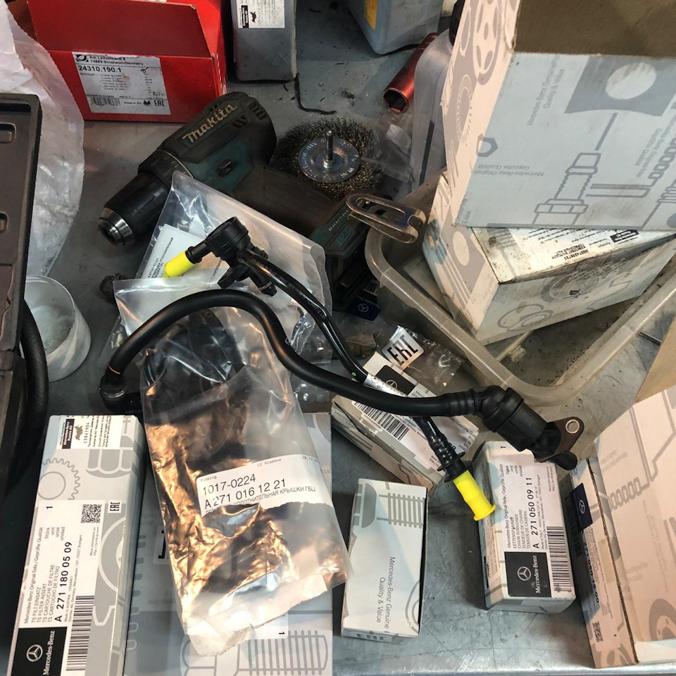 Настал мой звездопад неожиданно ГРМ 271 МОТОР — Mercedes-Benz E-Class ...