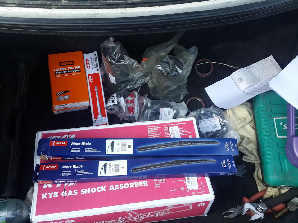 Подвеска, не болей! — Toyota Mark II (100), 2,5 л, 1998 года | своими ...