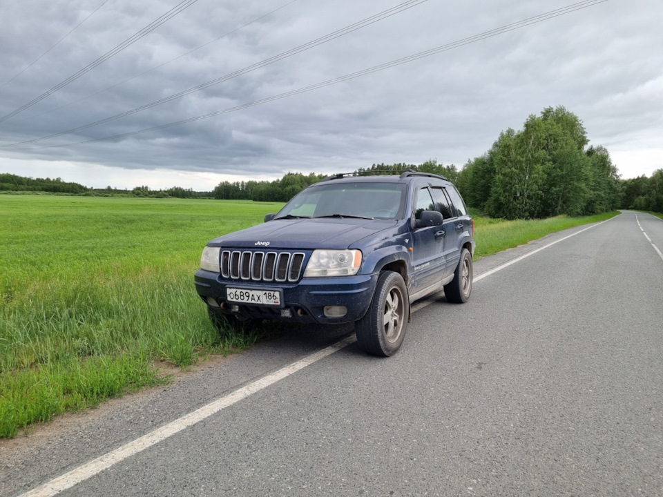 Бюджет-лифт часть 1… — Jeep Grand Cherokee (WJ), 4,7 л, 2002 года ...