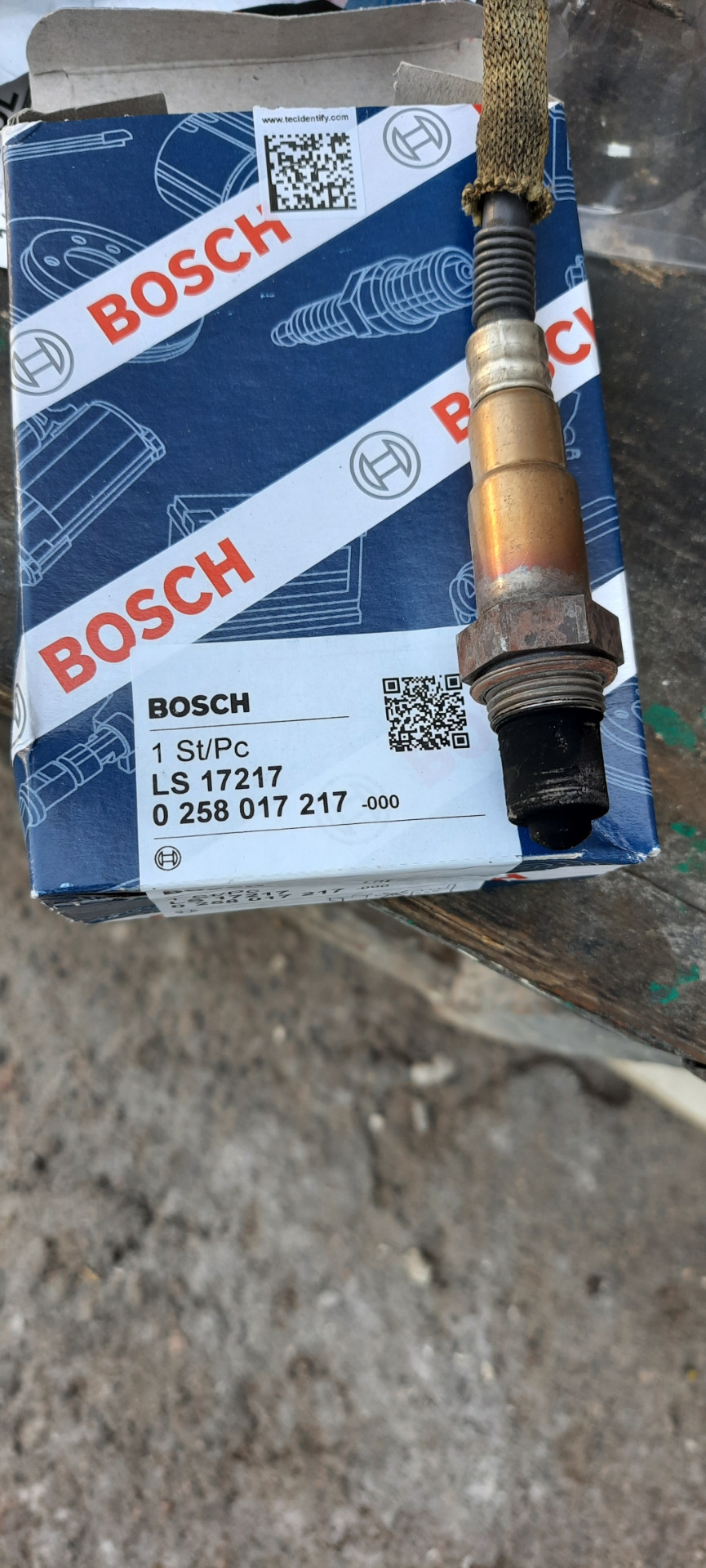 0258017217 ЛЯМБДА-ЗОНД BOSCH | Запчасти на DRIVE2