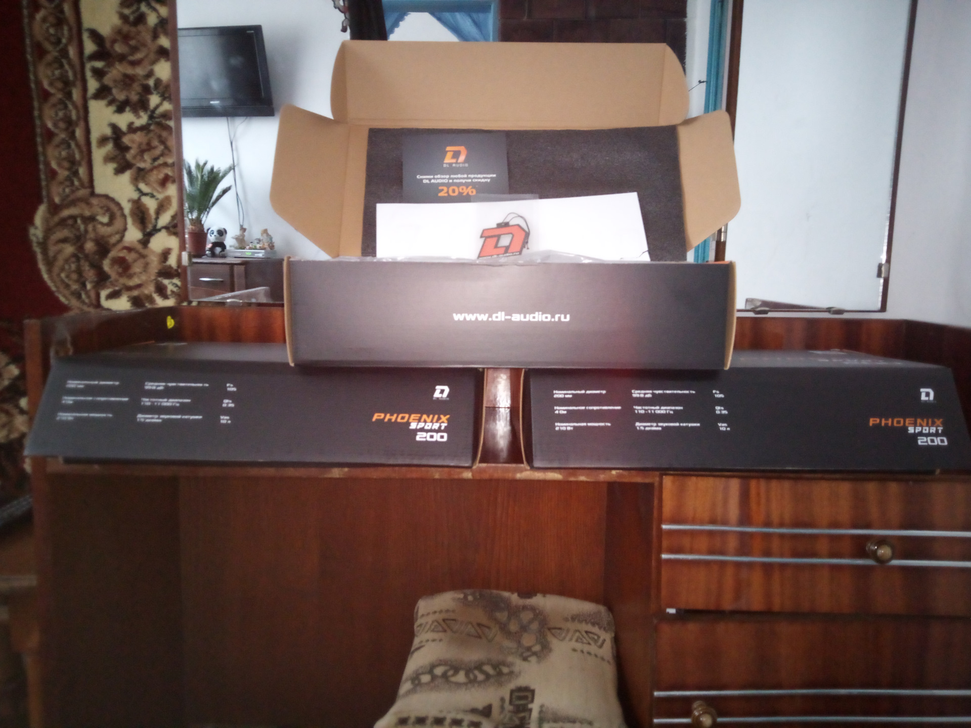 DL Audio Phoenix Sport 200 в пикап — Dadi Smoothing, 2,4 л, 2008 года | автозвук | DRIVE2