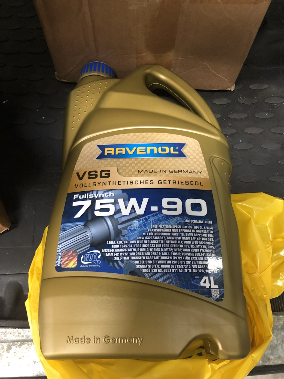 83222365987 Трансмиссионное масло Synthetik OSP BMW | Запчасти на DRIVE2