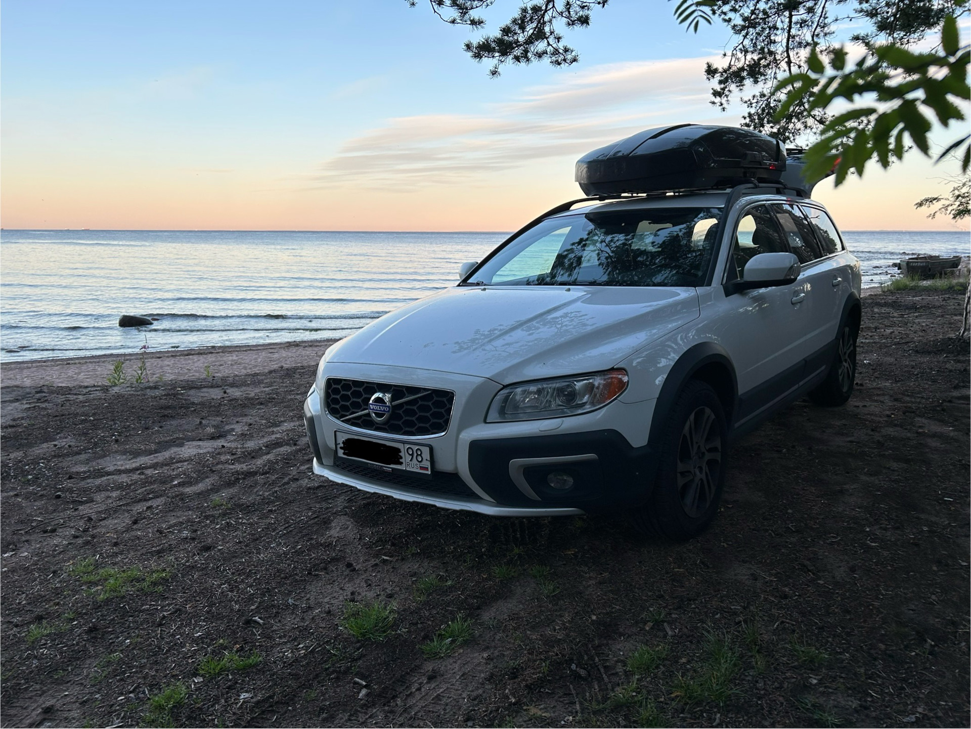 Поездка выходного дня-мыс Флотский — Volvo XC70 III, 2,4 л, 2013 года | покатушки | DRIVE2