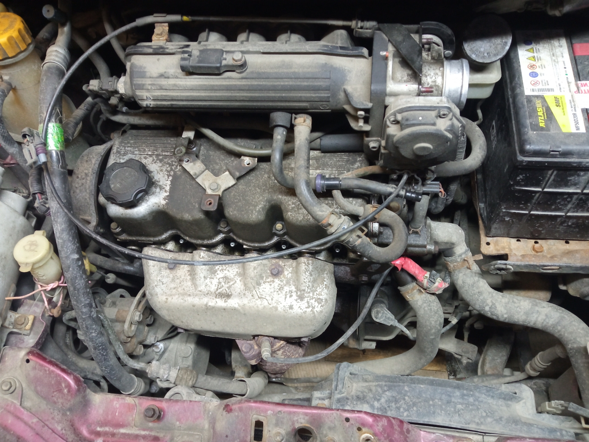 замена прокладки клапанной крышки матиз — Daewoo Matiz (M100, M150), 1 ...